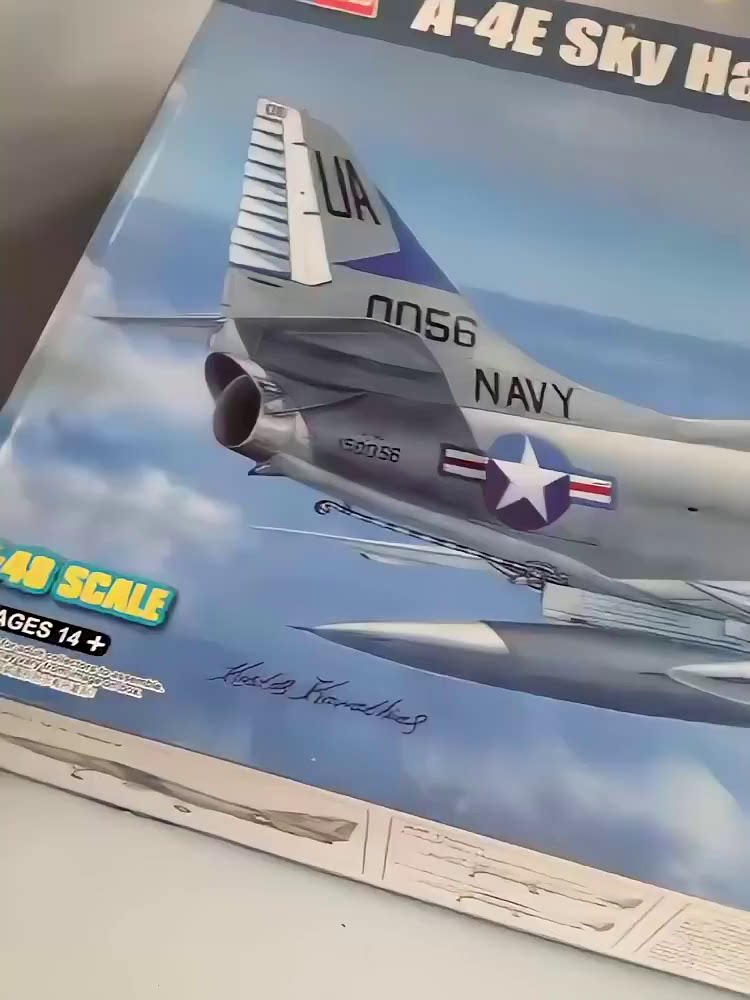 小号手81764 A-4E 天鹰攻击机模型 1:48 值得入手吗？细节控狂喜！_航模_淘宝游戏网