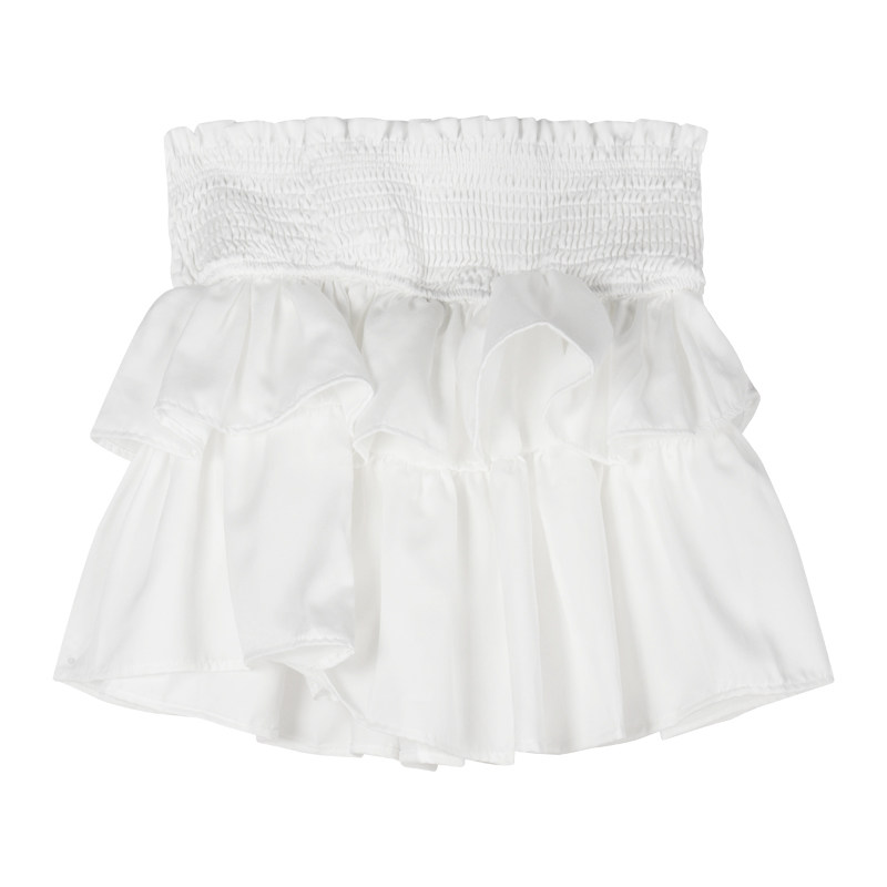 Pure Desire Style White Skirt Women's Summer Slimming Cake Skirt Small ...