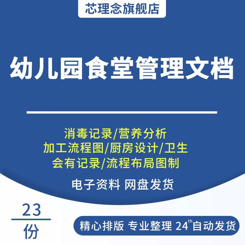 [USD 8.35] Kindergarten Canteen Kitchen Food Safety and Hygiene System ...