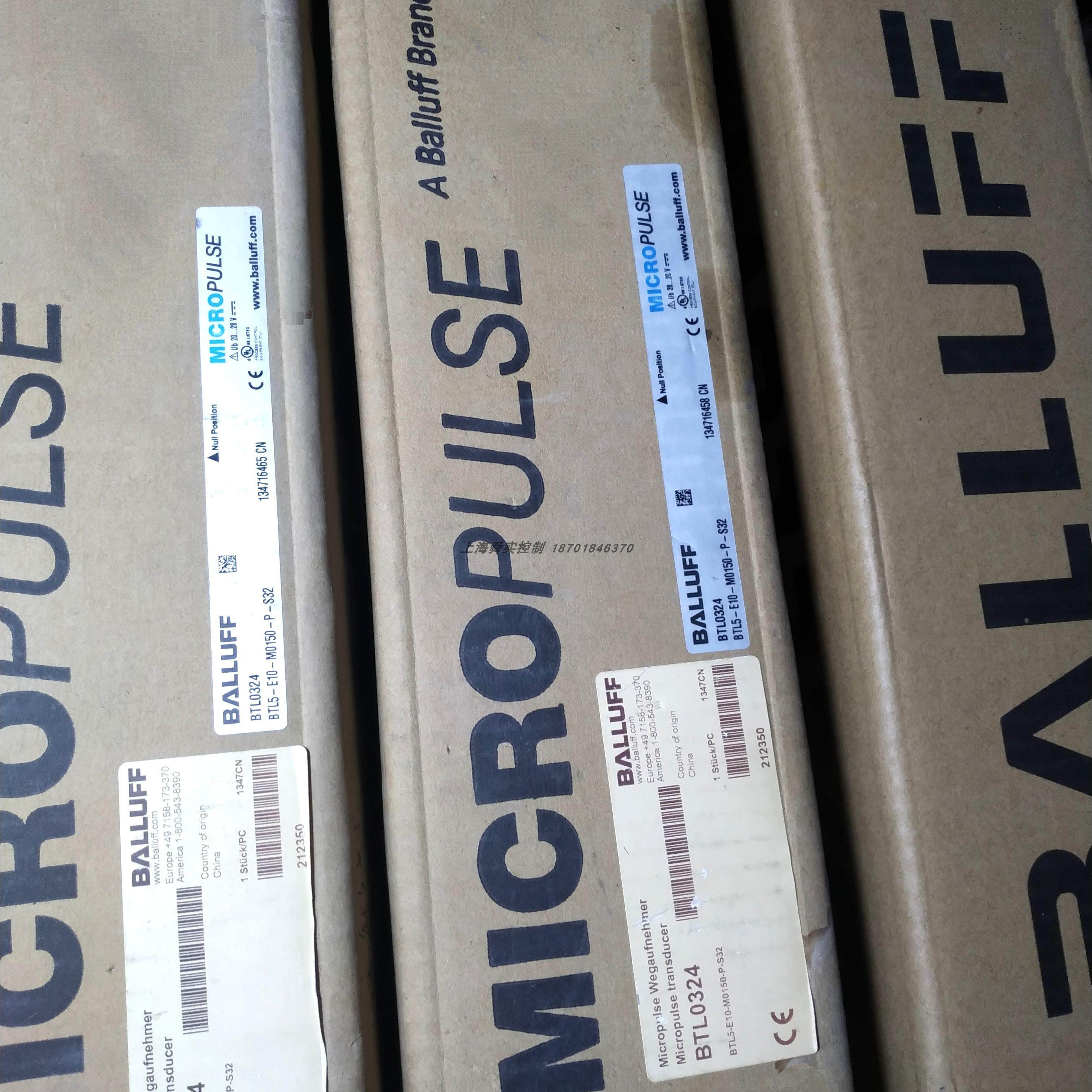 BALLUFF巴鲁夫BTL7-E500-M0400-K-SR32位置传感器BTL19RL原装正品