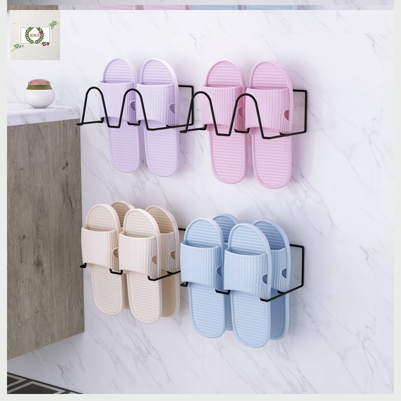 [USD 10.12] Bathroom slippers stand toilet papillary free from punch ...