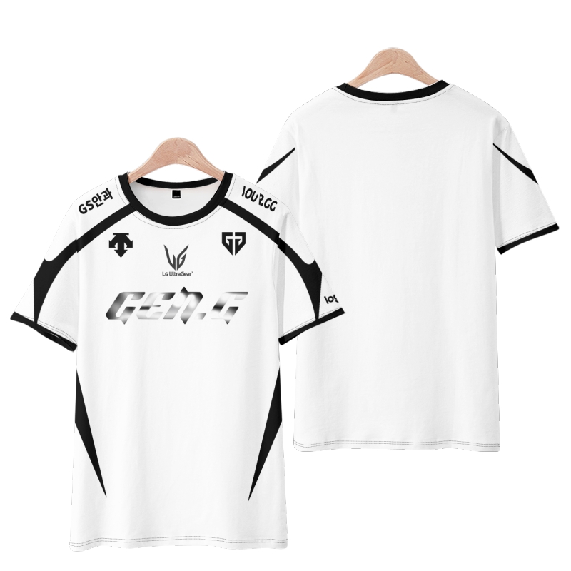 英雄联盟战队衣服电竞T恤2025LOL全球总决赛S15 T1 AL IG GEN队服：一场虚拟世界的盛大庆典_英雄联盟_淘宝游戏网