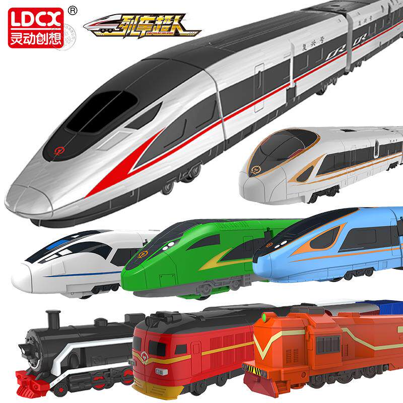 The hottest kids' toy of 2025! the smart train superman high-speed rail ...
