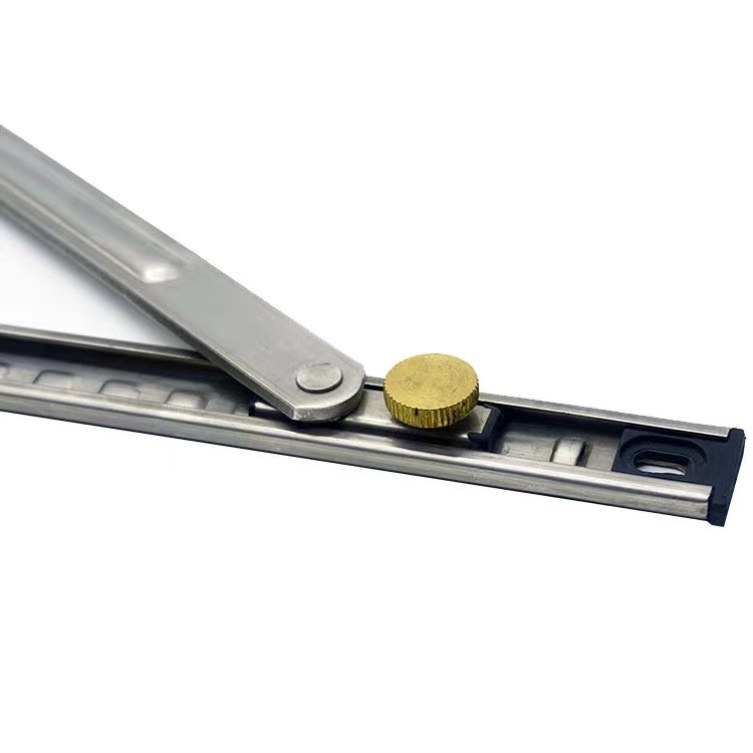 [USD 6.26] Bridge Aluminum Window Limiters 180 Degree Stainless Steel ...