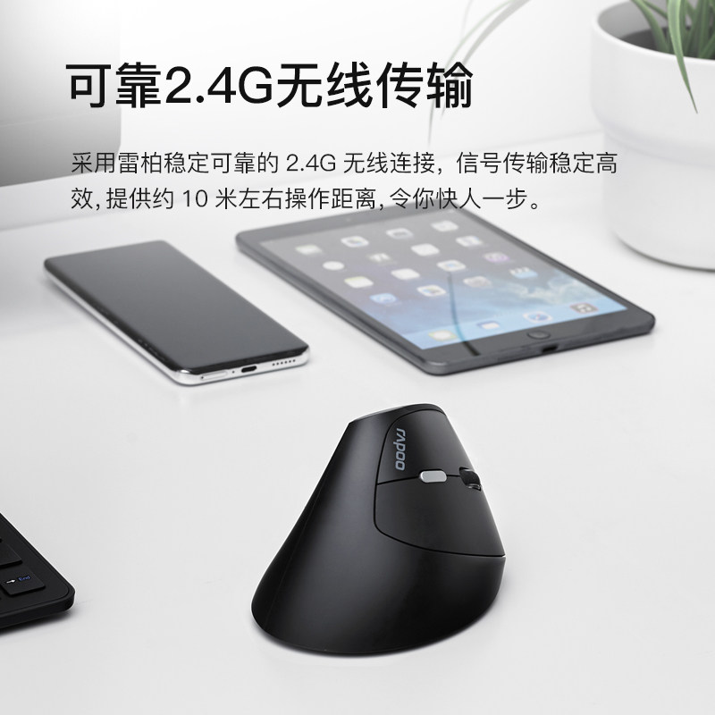 Rebbe Vertical Wireless Mouse Vertical Designer Ergonomics Electric ...