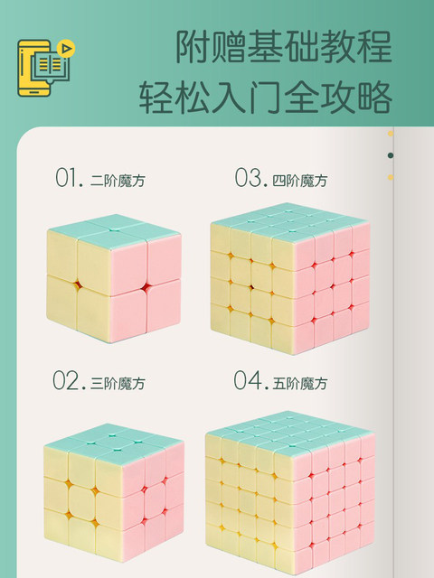 Holy Hand Macaron Rubik's Cube 2, 3, 4, 5 and 3 level competition ...