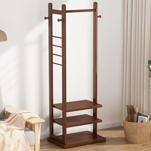 Corner coat rack floor-standing bedroom corner storage rack household ...