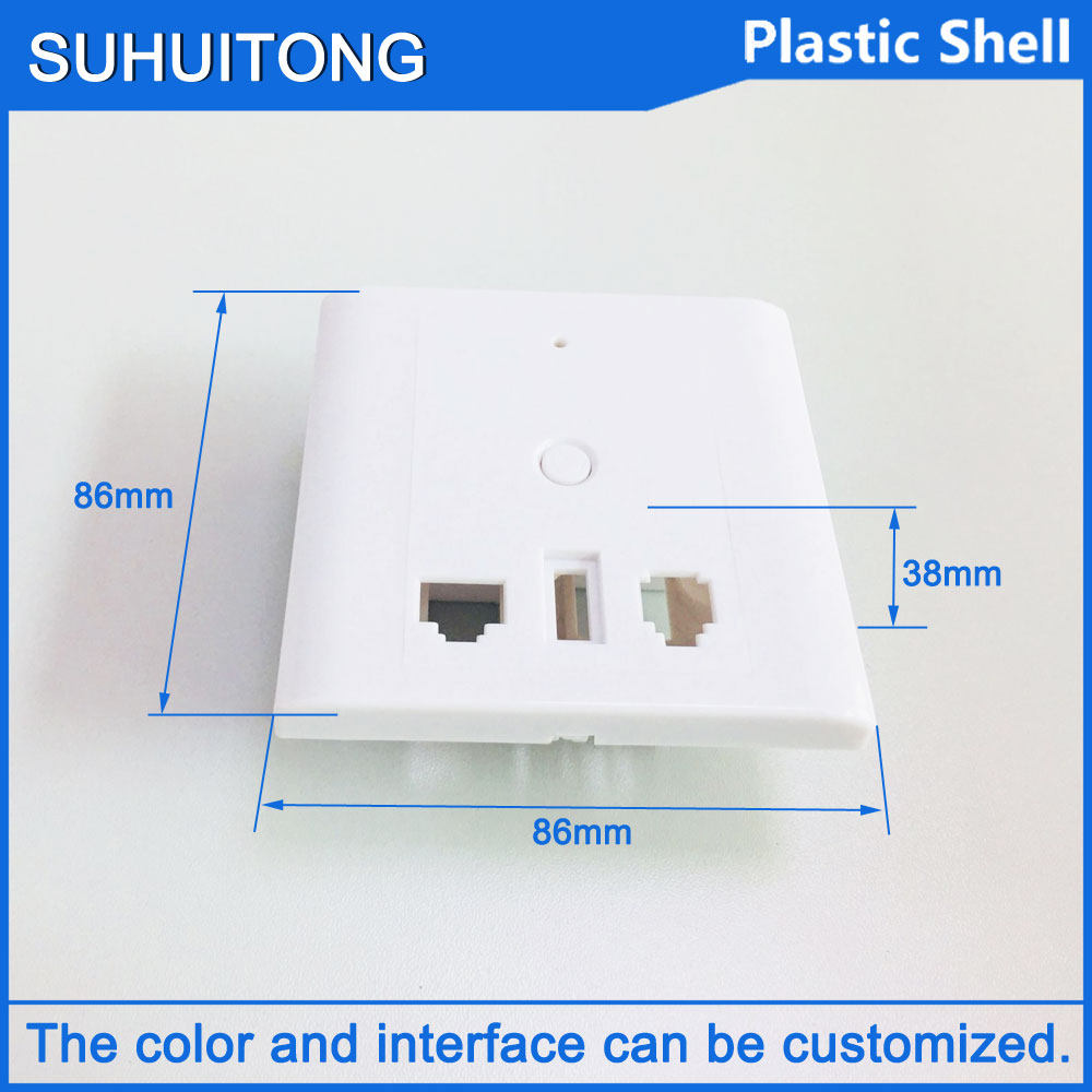 Into Wall-Type Wireless Router Housing Wireless AP Bridge Shell 86 ...