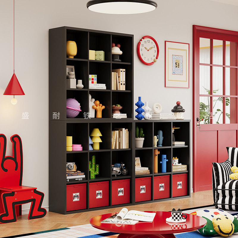 Bauhaus-style metal grid cabinet for small spaces: the new favorite for ...
