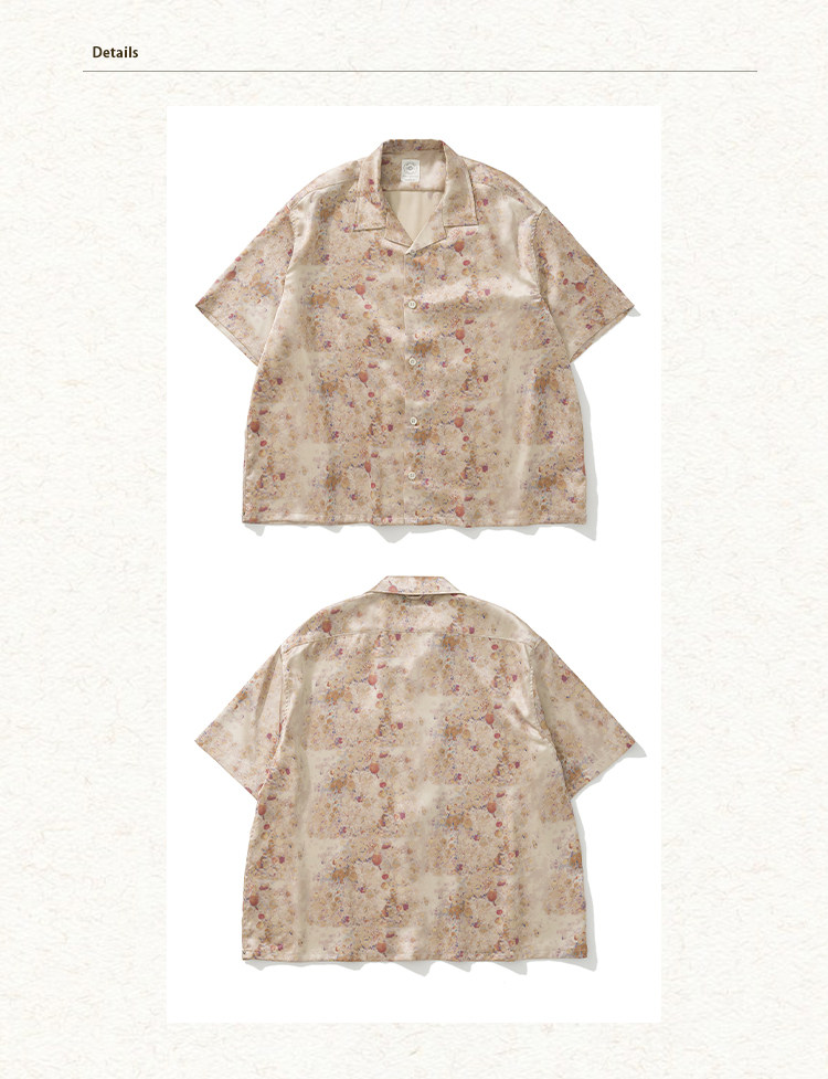 Army Logic 24Ss Spring and Summer Short-Sleeved Shirt for Men, Retro ...