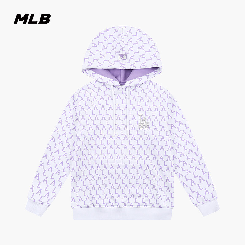 MLB official men's and women's sweaters retro old flower hooded loose ...