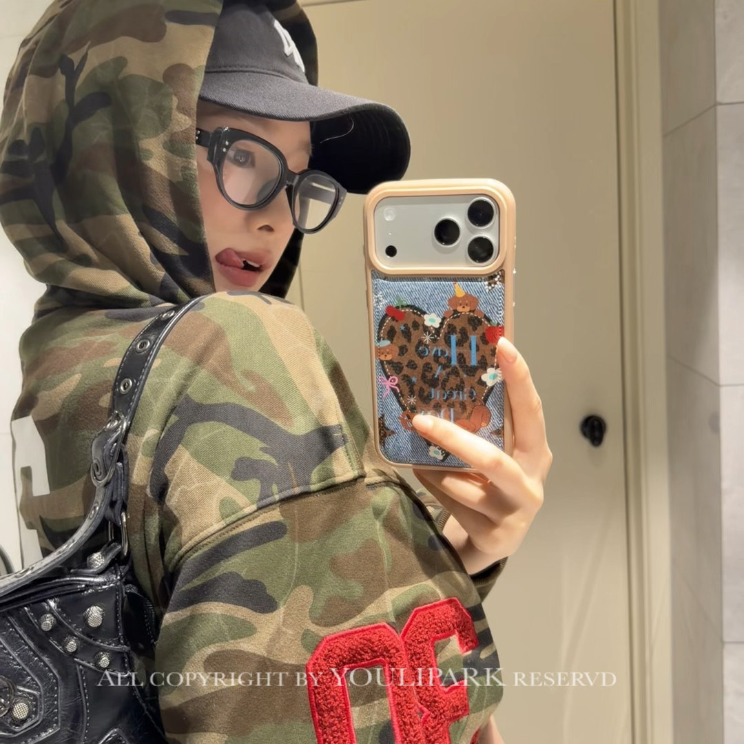 牛仔豹纹手机壳能撑起Ins风穿搭？一拆到底的理性测评_手机保护套_淘宝数码网