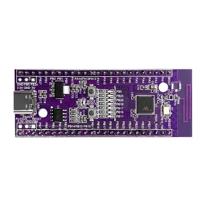 W801開發板 雙核32位WiFi+BT/BLE藍牙雙模 無線通訊MCU芯片系統板