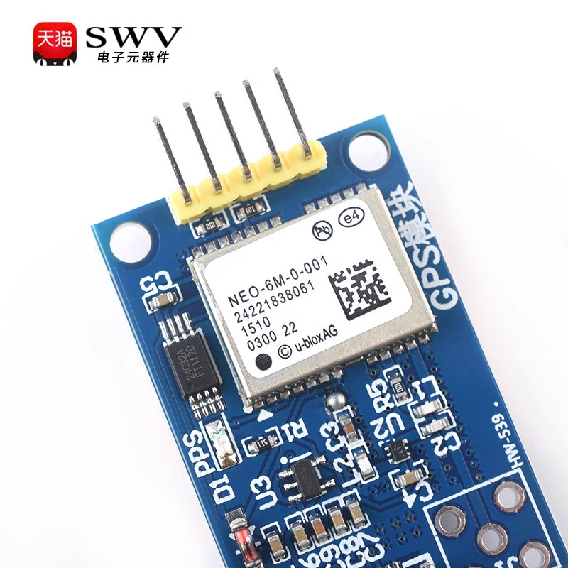 GPS Module NEO-6M/7M Satellite 51 Microcontroller STM32 Compatible with ...
