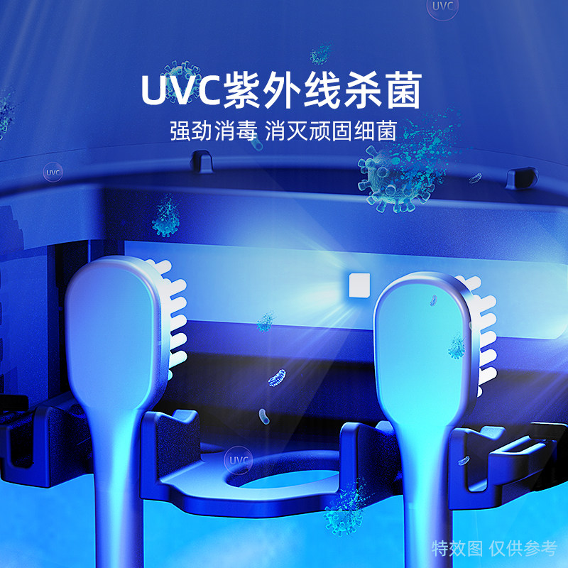 🌟家居必备神器！HUIYE智能紫外线牙刷消毒器，让你的口腔健康UP UP！🌟-牙刷架/牙具座-淘宝好物网