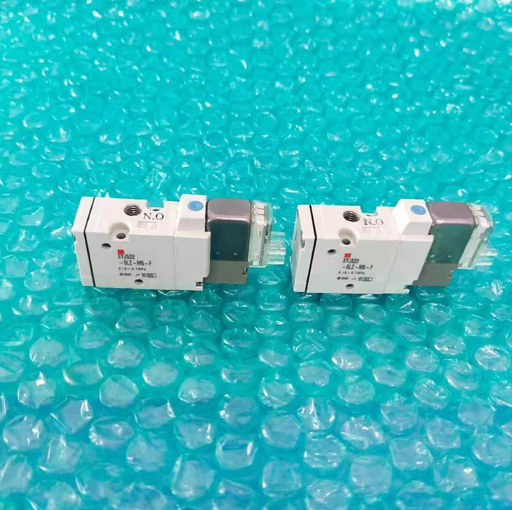 电磁阀SMC日本SYJ512-5LZ-M5-F进口 SYJ5120-5H-M5-F SYJ522R速发