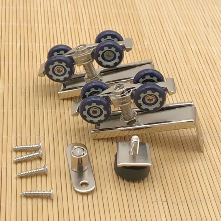 Купить фурнитура для шкафов купе 合金四吊轮木门滑轮推拉门吊滑移门吊轨道滑轮吊轮工业轮 в интернет ...