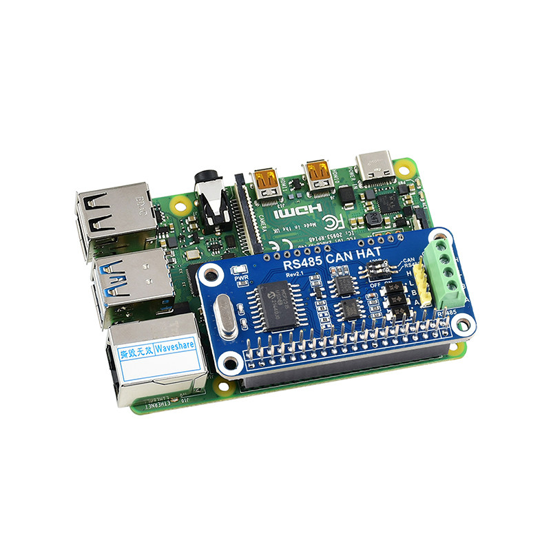 Raspberry Expansion Board RS485 MCP2515 CAN Bus Module UART/SPI ...