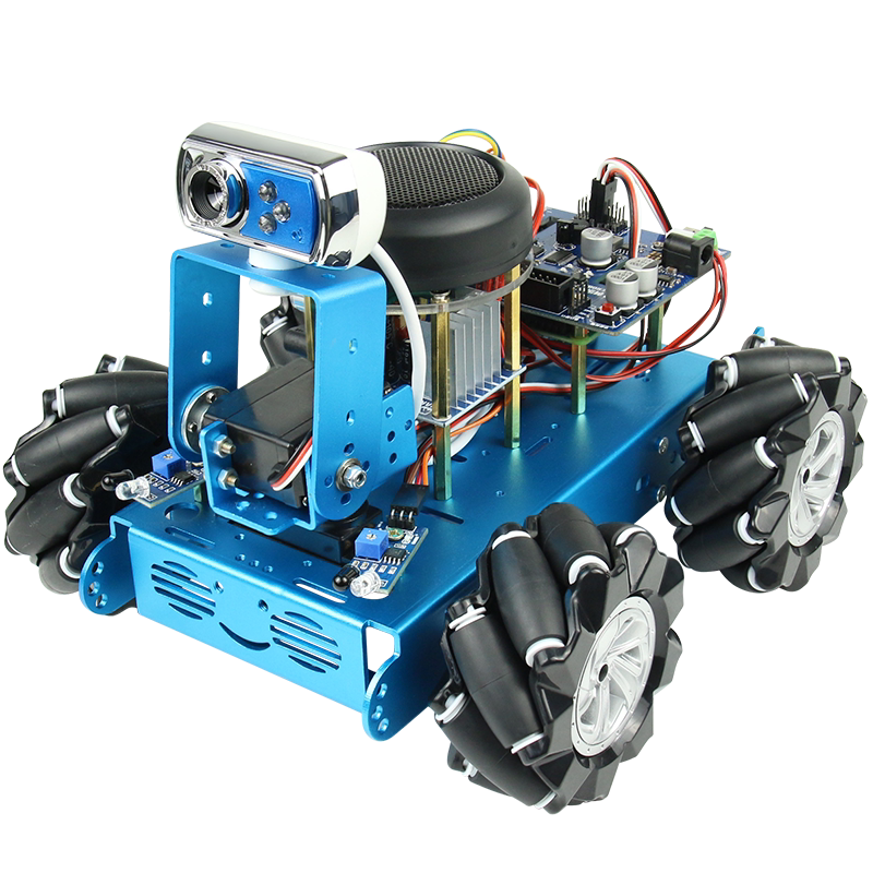 Raspberry Pi 4B Mecanum Wheel AI Vision Robot Object Recognition ...