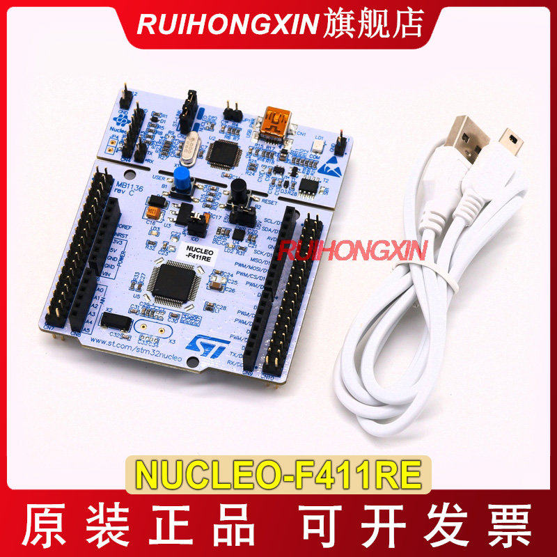 NUCLEO-F411RE STM32F411RET6 Board Evaluation Board Supports Arduino STM32F