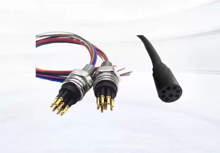 微型水密连接器8芯 MCBH8M深海接插件水下插头插座防水SUBCONN