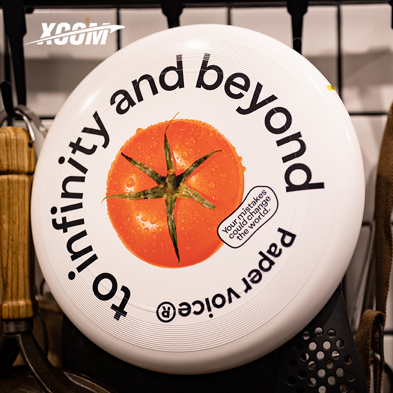 XCOM×Paper Voice联名飞盘艾克175g：🌈户外极限运动新宠，竞技盘定制体验大揭秘！🚀-极限飞盘-淘宝好物网