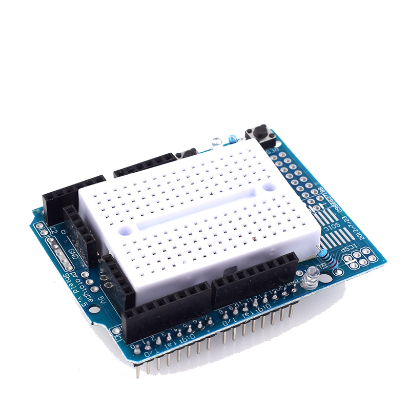 Prototype Expansion Board Mini with Breadboard Based on 328P Protoshield