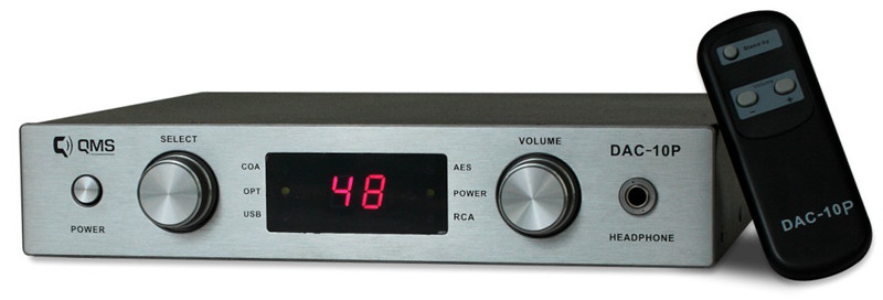 声荟QMS DAC-10P 与MH5A/MH6A组成套装解码器监听音箱