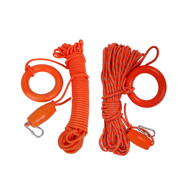 30 m water floating lifeline night reflective rope marine with ...