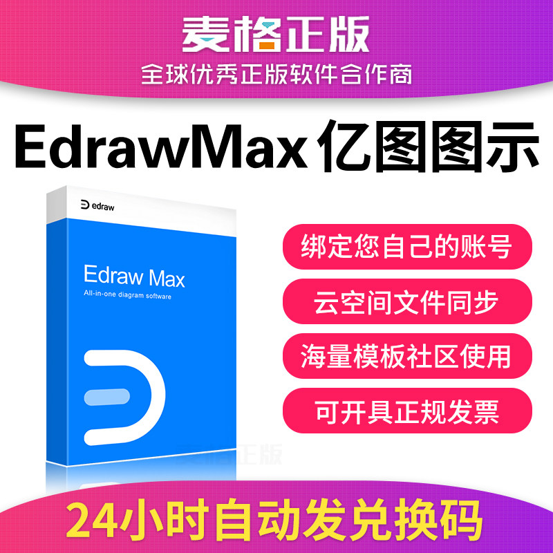 [USD 62.27] Edraw Max Billion Graph illustration VIP activation code ...
