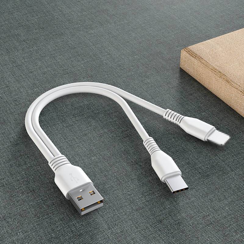 One drag two-in-one charging line applies Apple iPhone Android Huawei ...