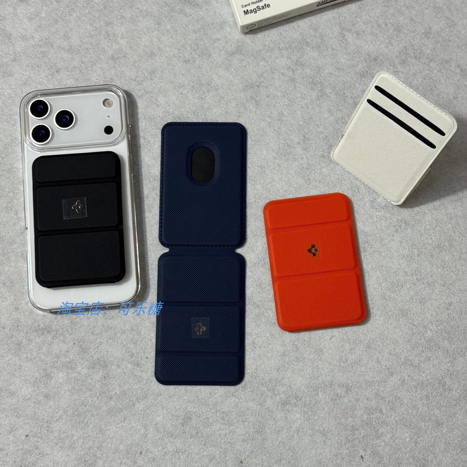 Spigen適用蘋果iphone磁吸卡包三星Samsung桌面支架磁鐵無線充電|手機支架|ETMall東森購物網