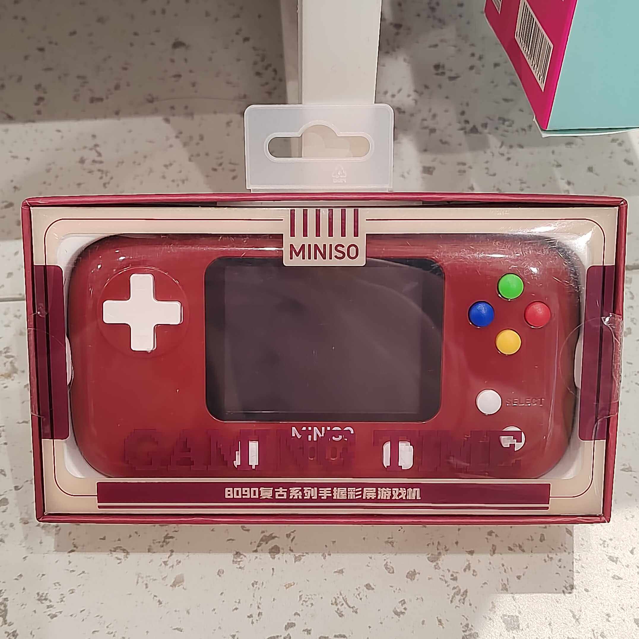 MINISO 8090 Retro Series Hand-held Color Screen Game Machine ...