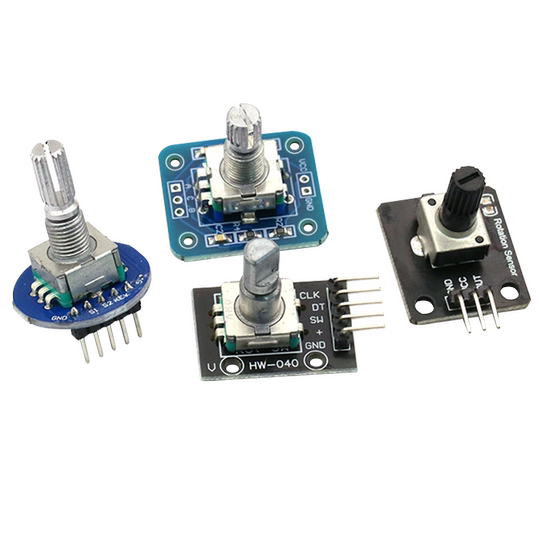 Rotary Encoder Module 360-Degree Encoding Module Potentiometer Digital ...