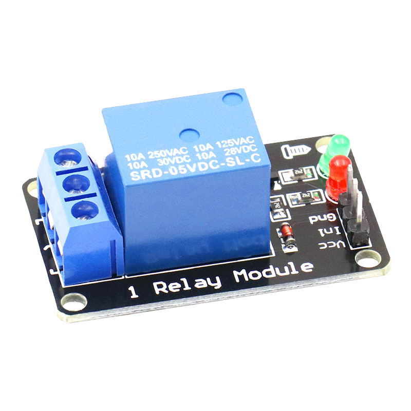 1-Way Relay Module 5V DC Microcontroller Control Board
