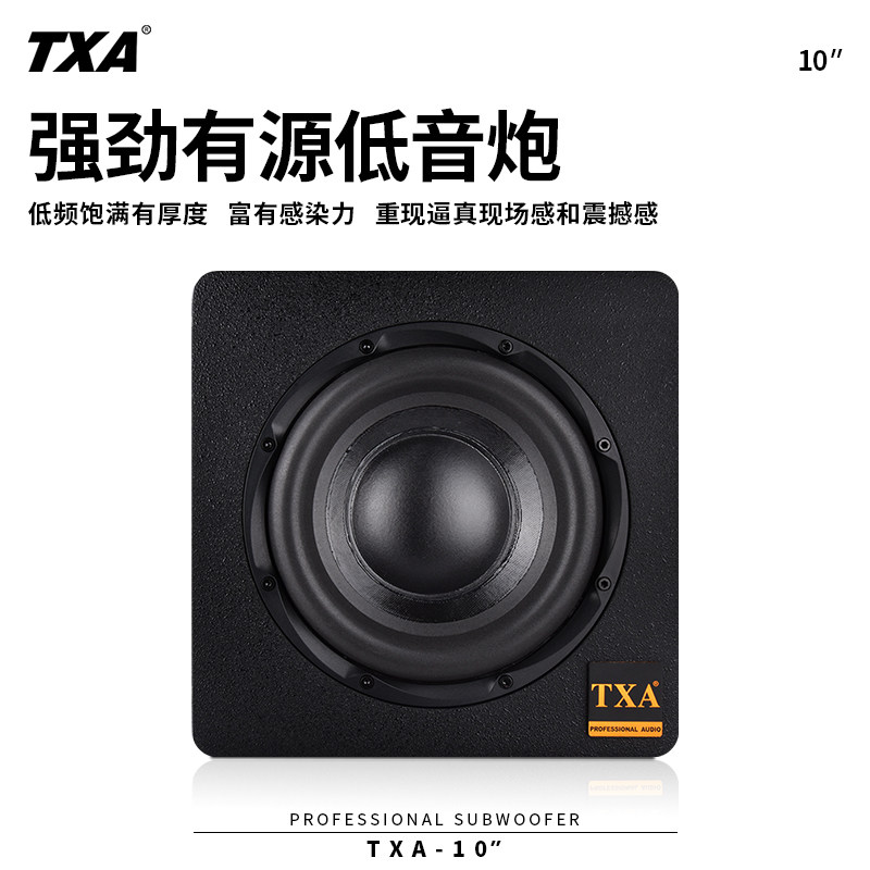 Txa 10inch heavy pure subwoofer: a must-have for home theater upgrades ...