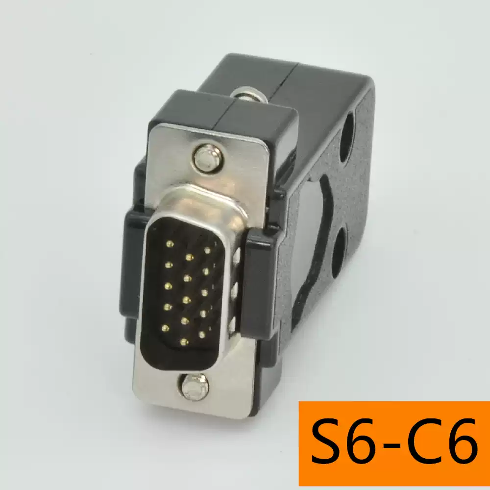 汇川小功率伺服电机动力插头SDC-06T 编码线连接器接头 SDC-07T