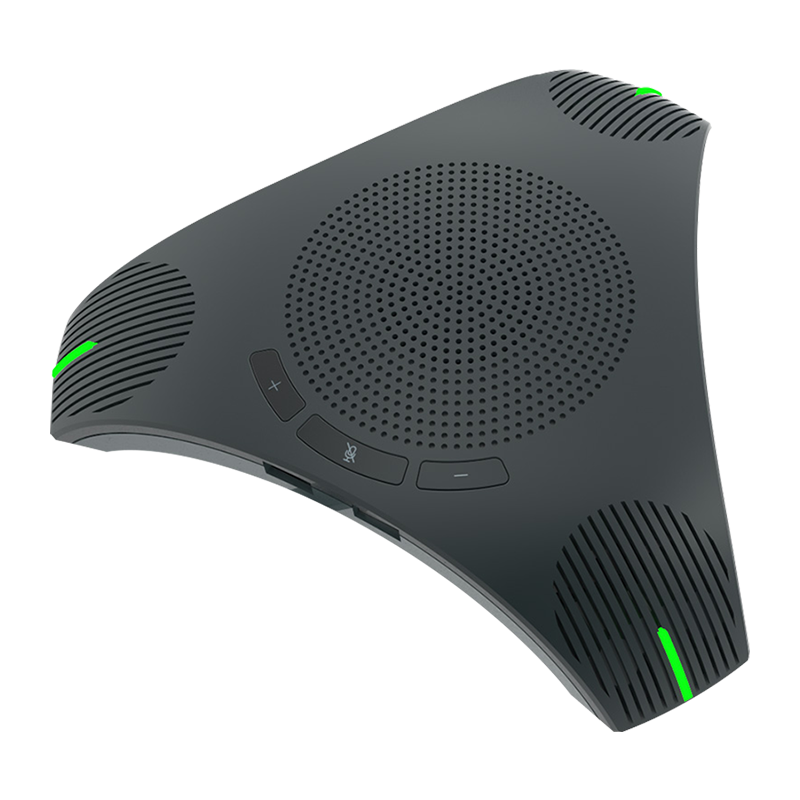 真畅ZC-M30U视频会议全向麦克风USB免拾音器兼容ZOOM小鱼webex钉钉maxhub腾讯会议