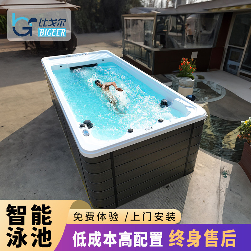 🌊 A new revolution in home swimming pools | Bigor acrylic one-piece ...