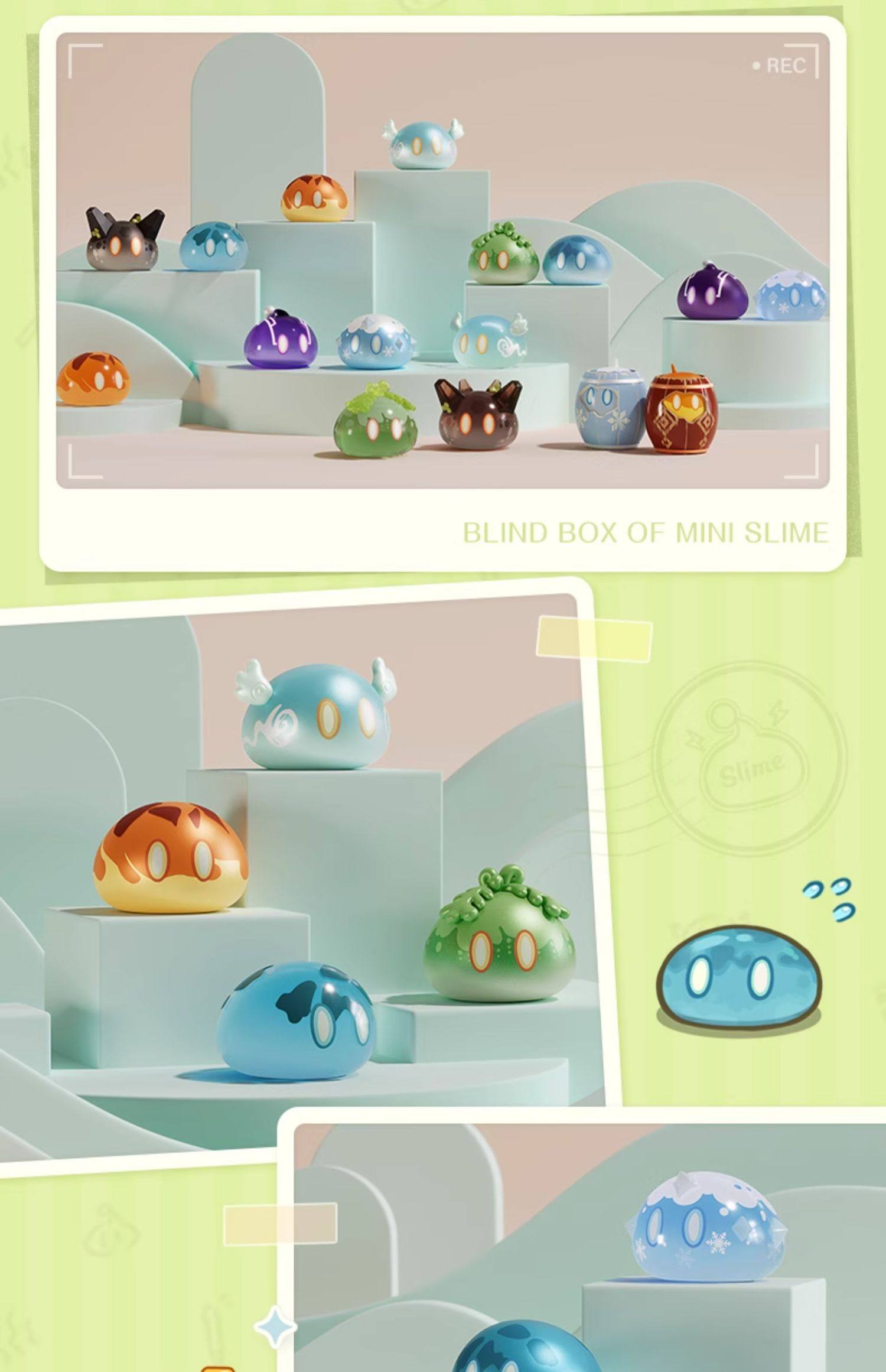 Blindbox mô hình Slime mini - Genshin Impact – RY Order