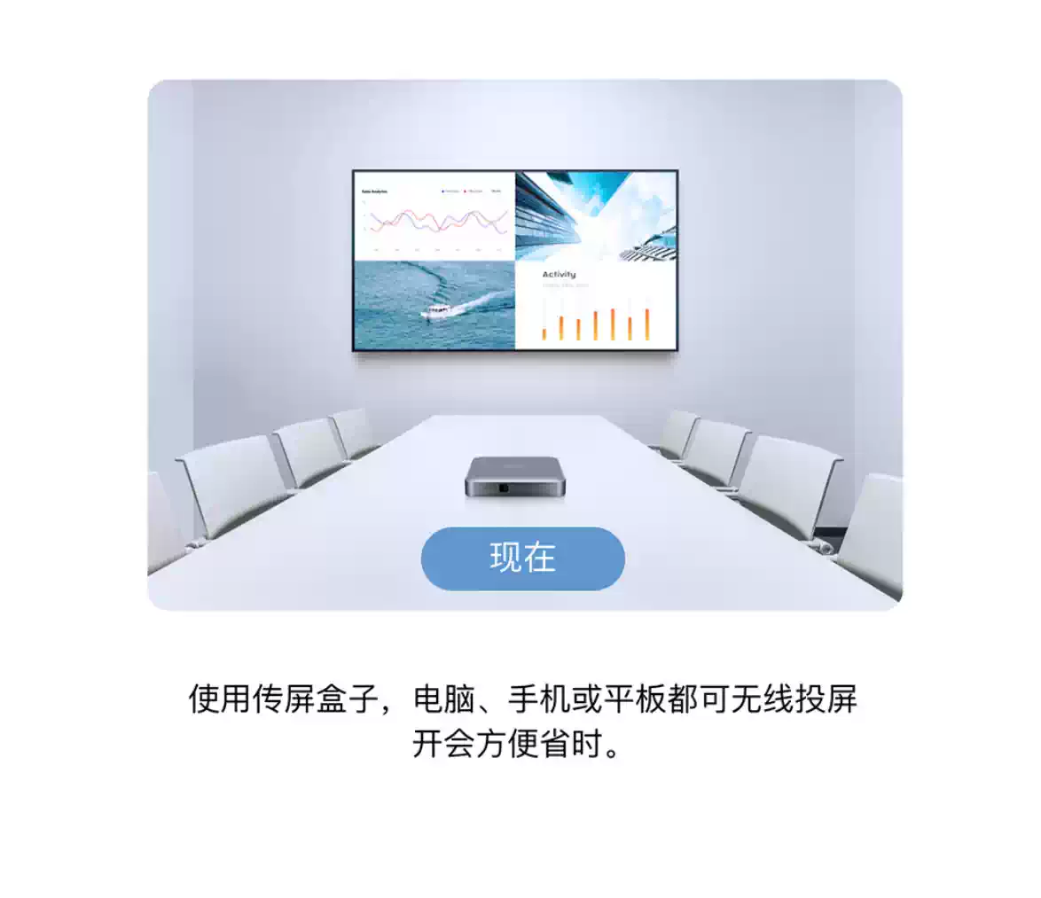 MAXHUB高清无线投屏器WB03新款WT15传屏盒配件 无线同屏器HDMI传输器材