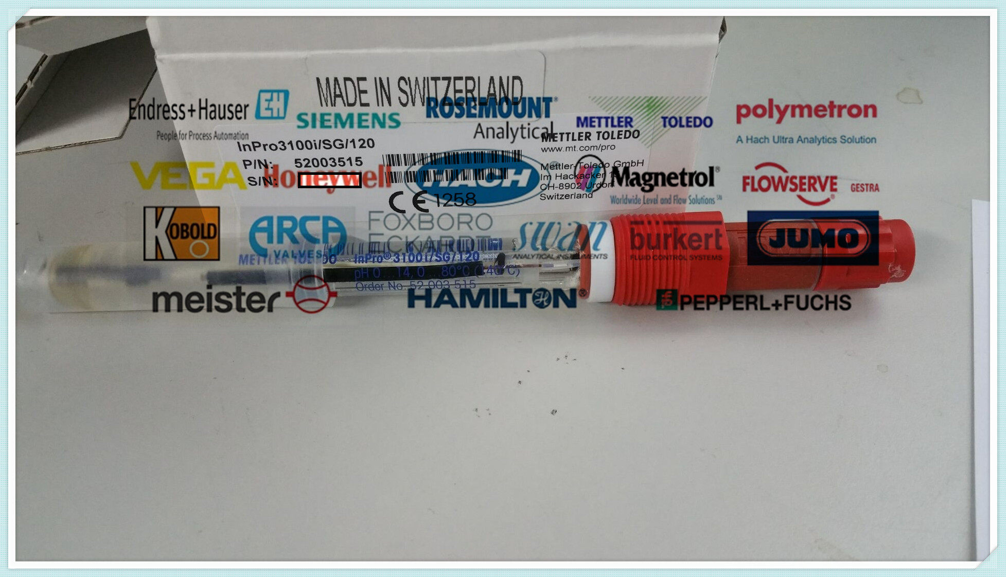 Mettler-Toledo梅特勒电极InPro4260i/SG/225 52005382