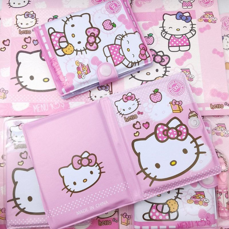 [USD 5.96] HelloKitty's handbook set notebook book suite suits the day ...