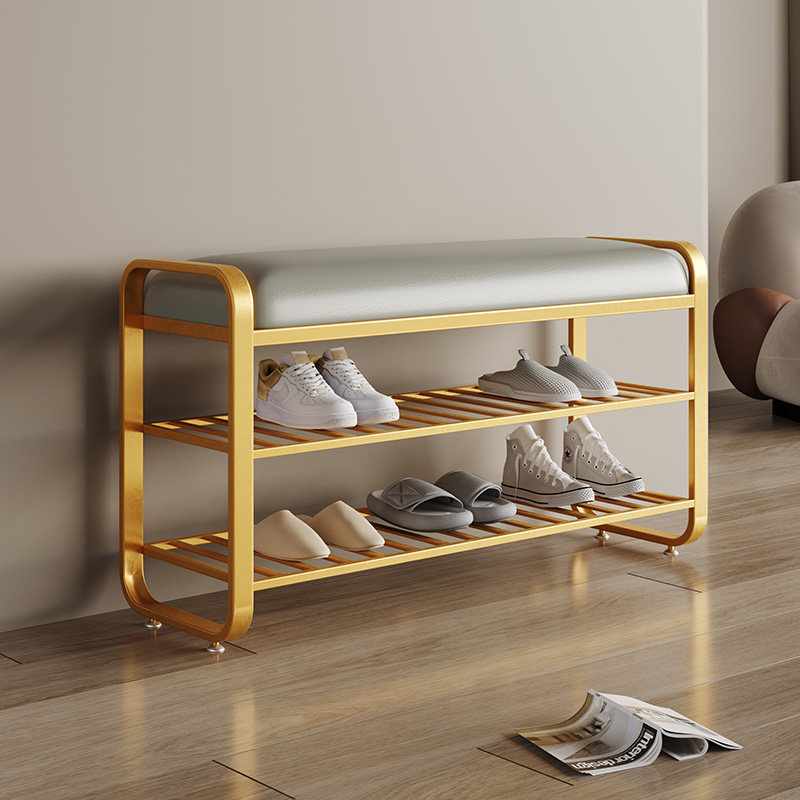 [USD 132.39] Light luxury shoes and stool to enter the new Chinese door ...