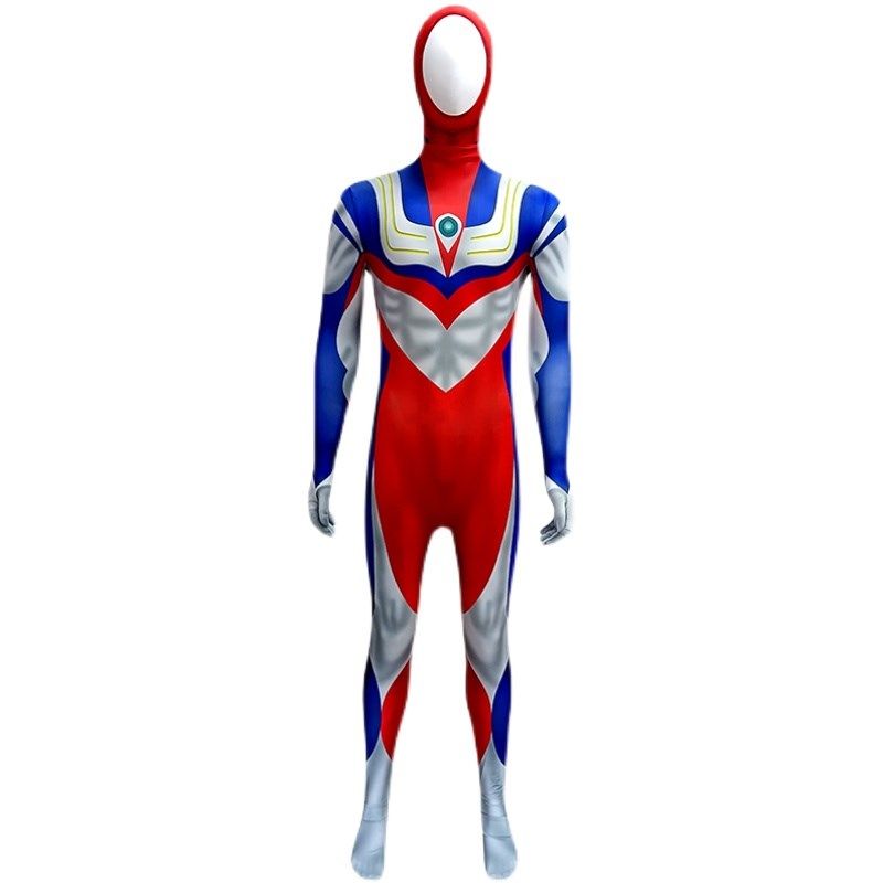 [USD 12.50] Ultraman Clothes Adult Live Super Man Overlord Summer Adult ...
