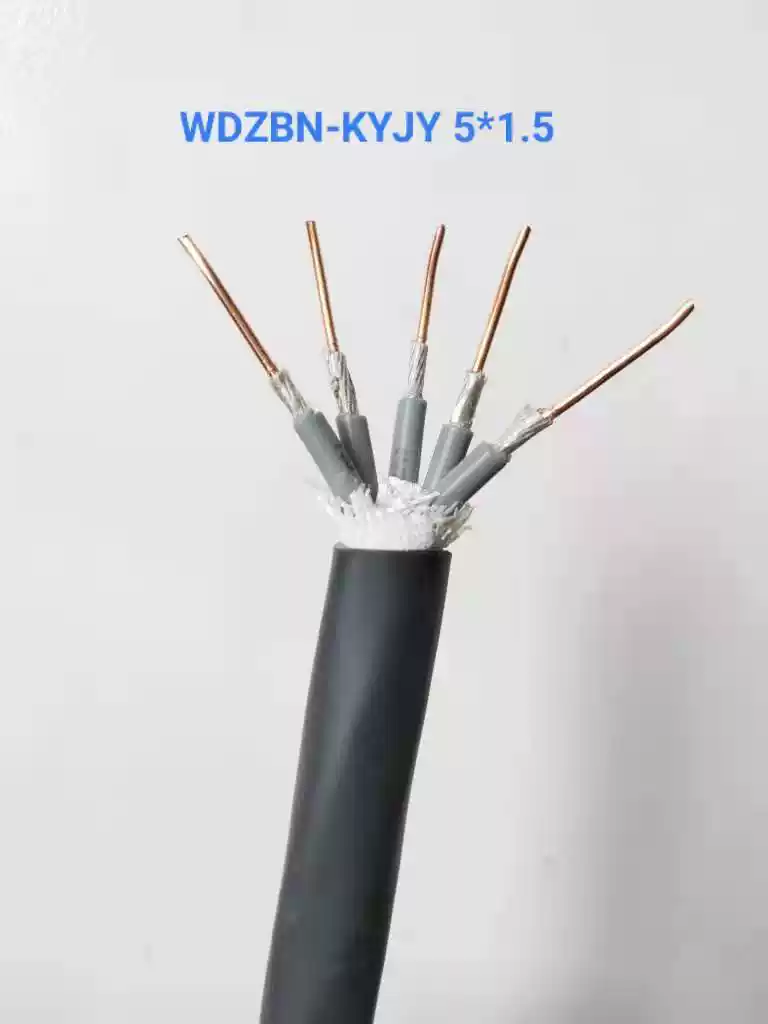 宝胜 WDZBN-KYJY 低烟无卤交联聚乙烯绝缘护套阻燃耐火控制电缆