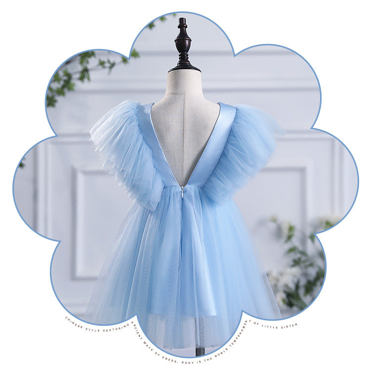 Children's summer dress girls gauze princess dress flower girl girl ...