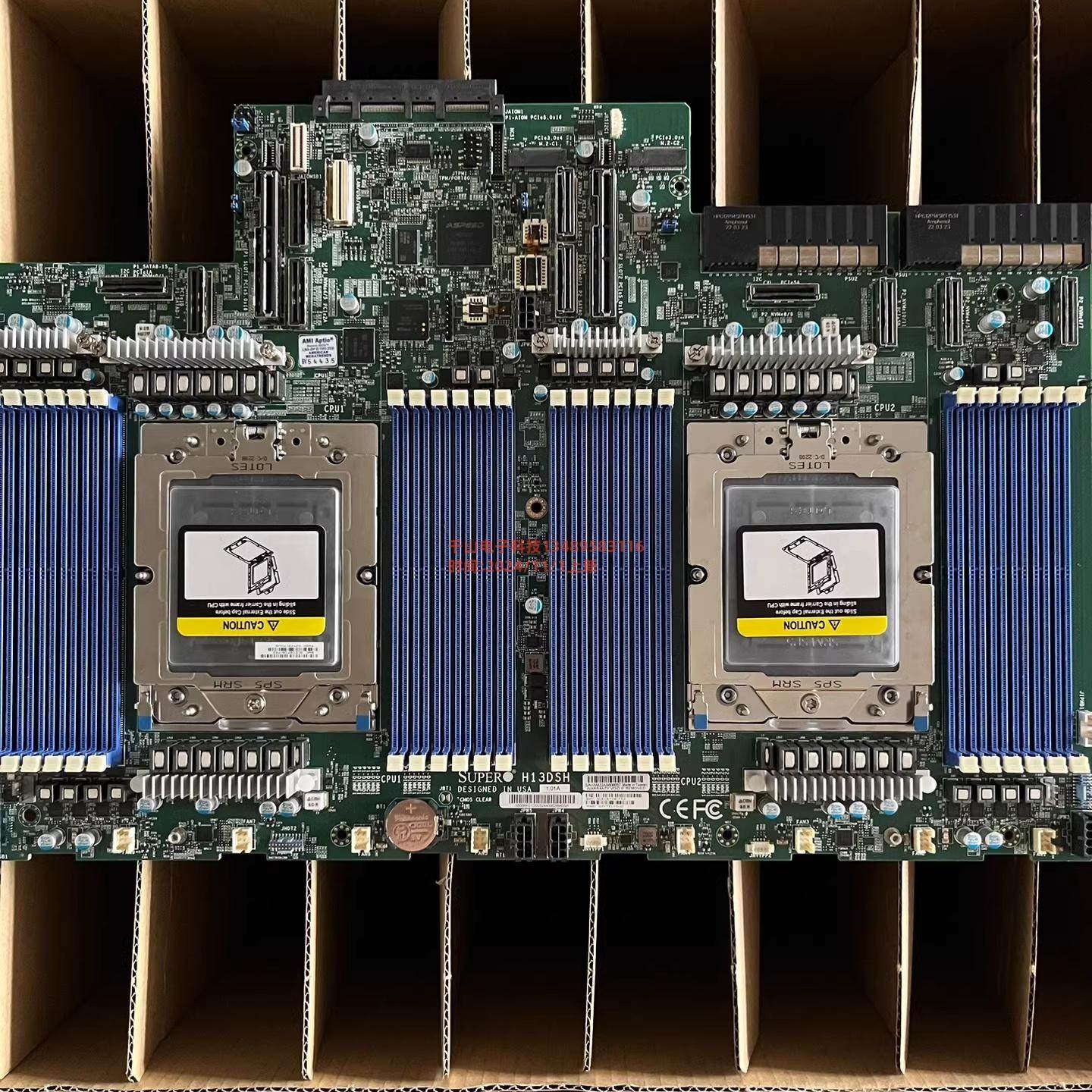 超微 H13DSH 服务器主板AMD 9004系列 DDR5 series Processors