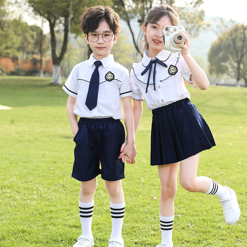 [USD 26.91] Kindergarten costumes Summer children's class clothing ...