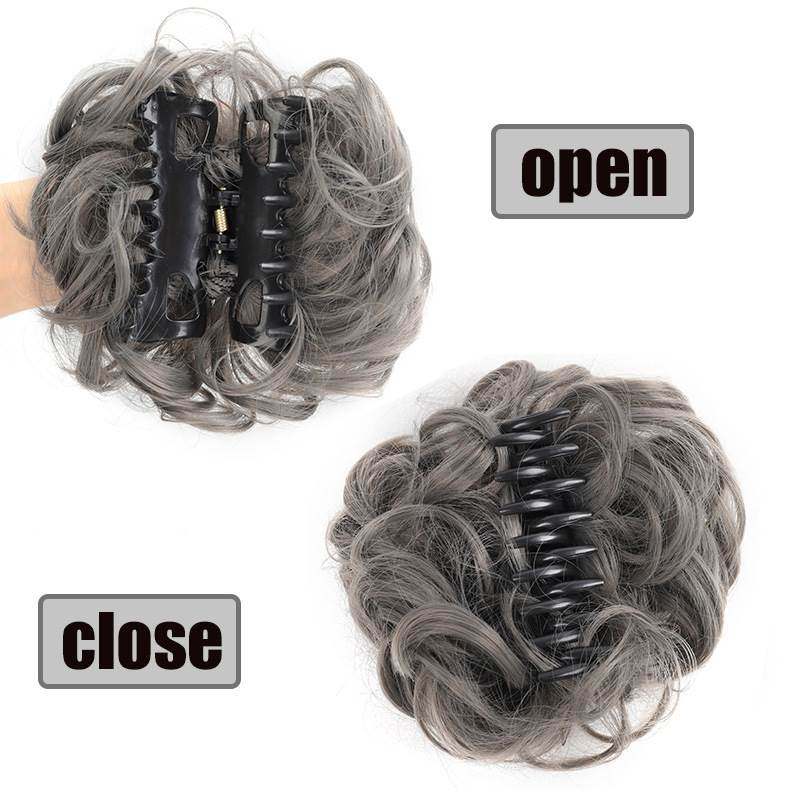 MEIFAN Synthetic Claw Chignon Hair Bow Little Hair Bun Donut：一款兼具实用与美学的 ...